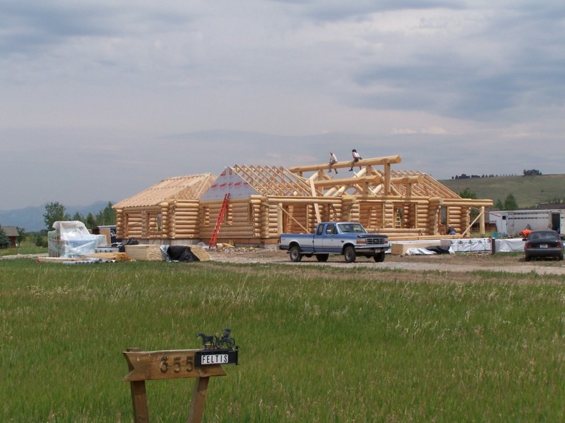 Bear Creek Handcrafted Log Home Photo Series | Cowboy Log Homes