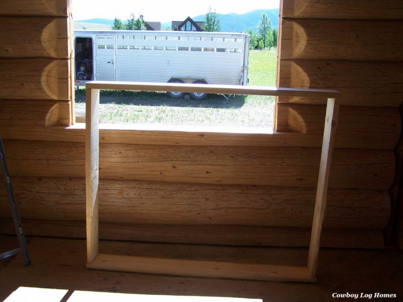 Day Eight~Shingles & Window Bucks | Cowboy Log Homes