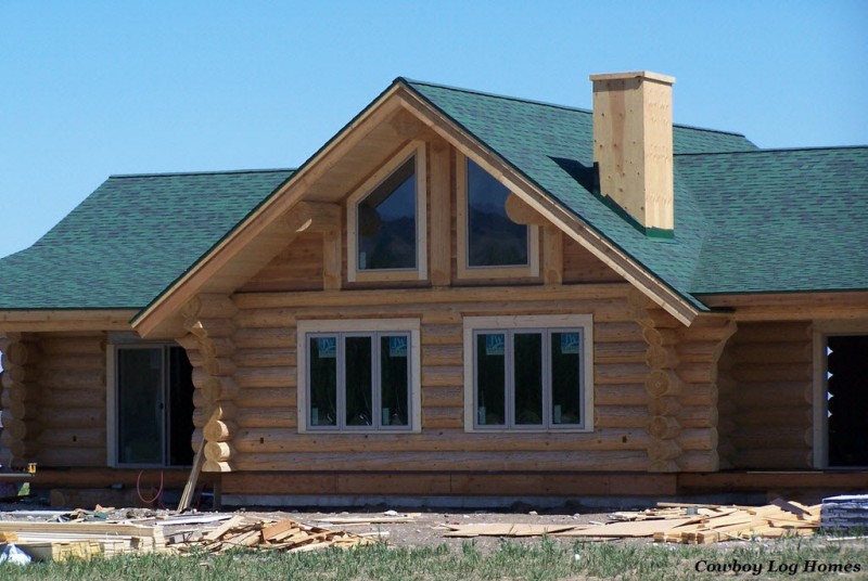 Handcrafted Log Home Siding | Cowboy Log Homes